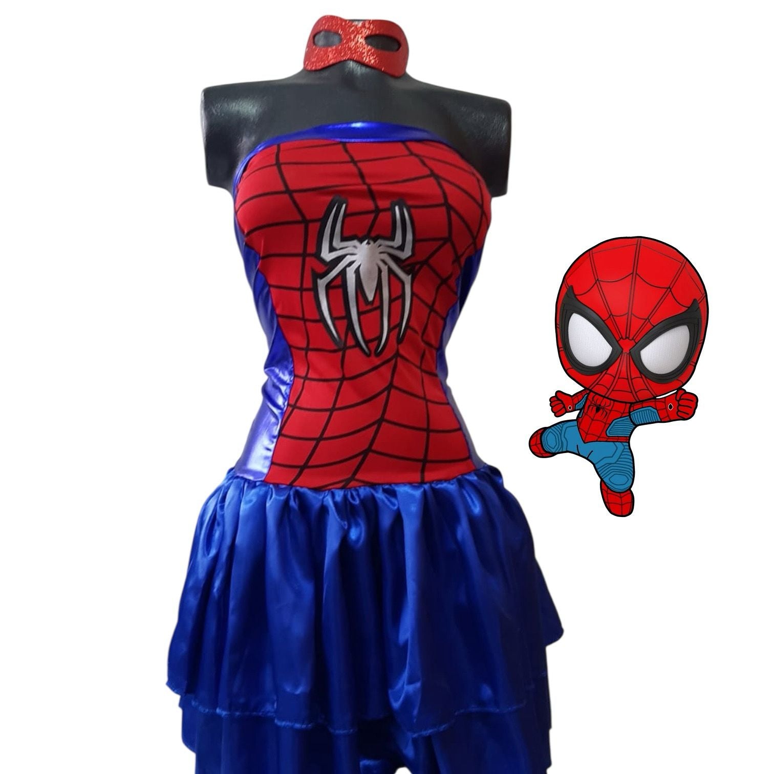 DISFRAZ DAMA SPIDER-CHICA – Bellamon Store